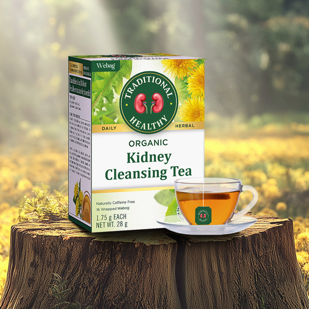 TRADITIONAL HEALTHY WeBag Organic Kidney Cleansing Tea - 🌿 Fresh Kidne ...
